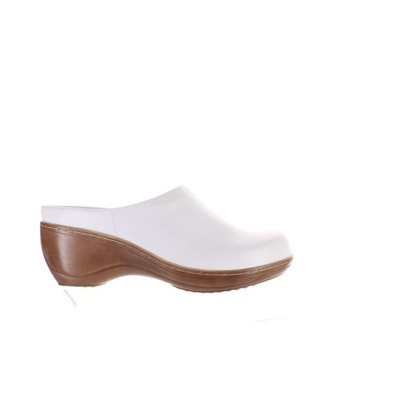SoftWalk | Shoes | Softwalk Womens Madison White Mules Size 8 Medium B ...